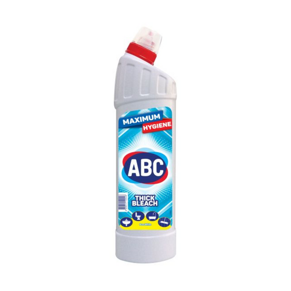 ABC Thick Bleach Pure White 750ml x 18 – Nordic Engros