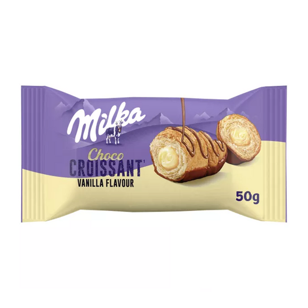 Mondelez Milka Vanilla Croissant 50g x 14 – Nordic Engros