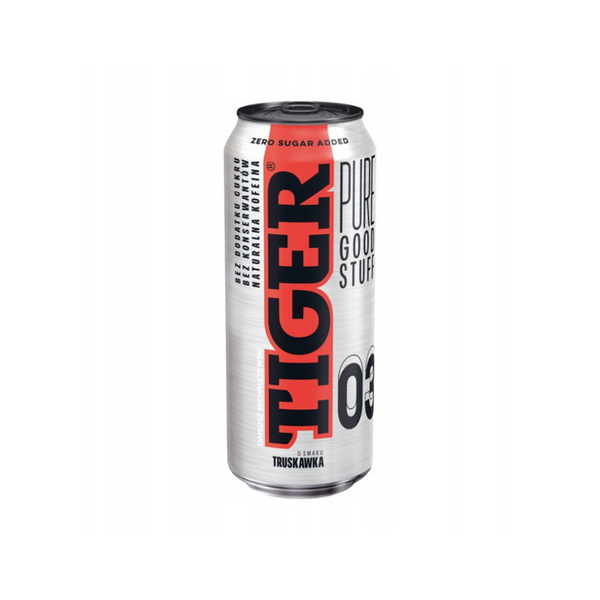 Tiger Pure NG With Strawberry 12x500ml – Nordic Engros