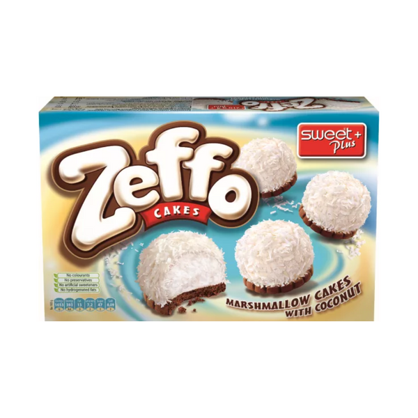 Zeffo Cocunut & Marshmallow 115g x 12 – Nordic Engros