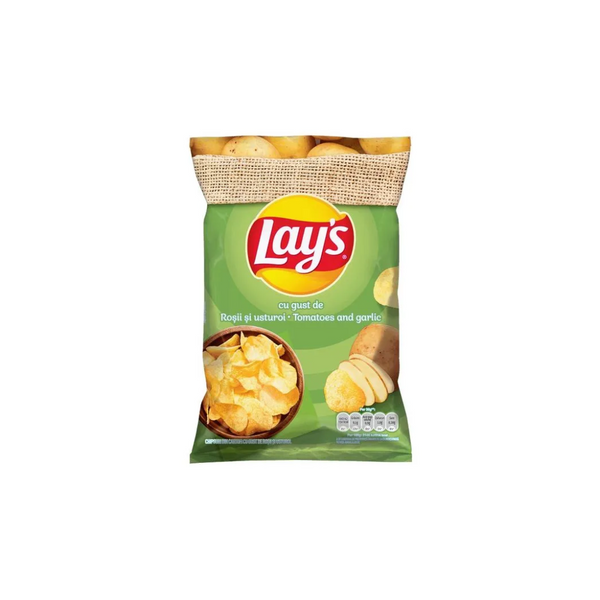 Lays Tomato&Garlic 140Gx24 – Nordic Engros