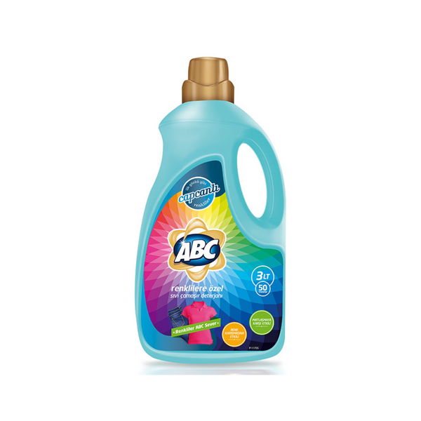 ABC Liquid laundry detergent Color 3L X 6 – Nordic Engros