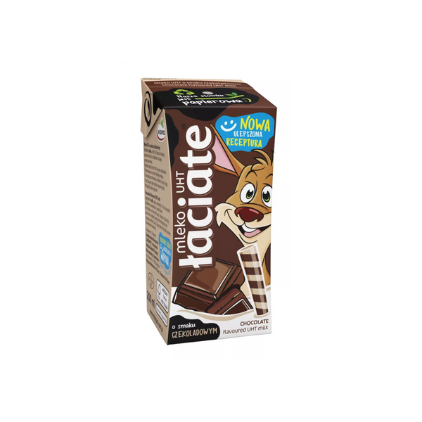 Mlekpol Laciate UHT Milk Chocolate 200ml x 12 – Nordic Engros