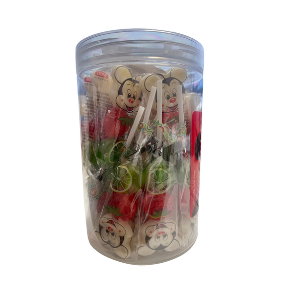 long Mickey Mouse lollipop 30*15gr – Nordic Engros