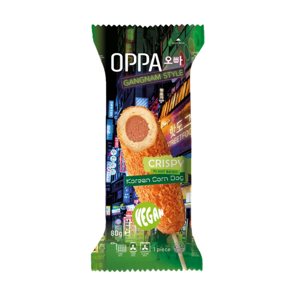 OPPA Korean Corn Dog Crispy 20 x 80g – Nordic Engros
