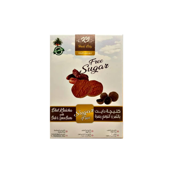 Diet Kleicha with Date& Lemon Basra 12x380g – Nordic Engros