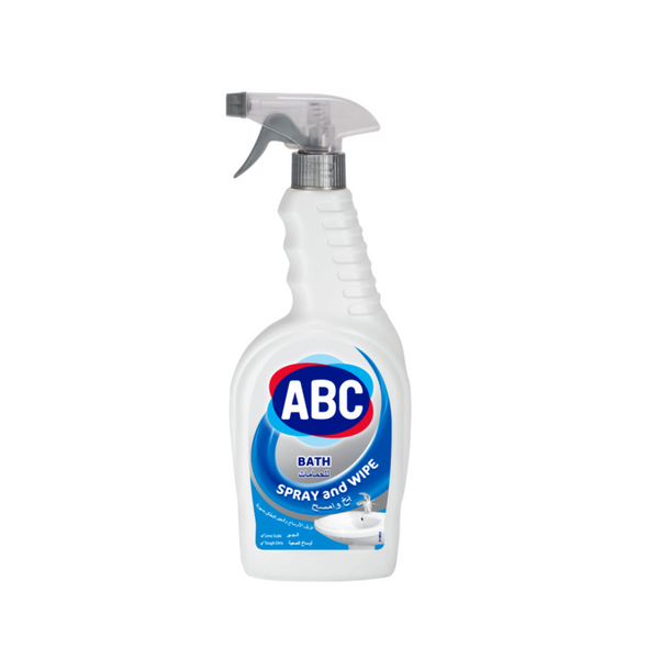 ABC SPRAY & WIPE Bathroom 750ML X 12 – Nordic Engros
