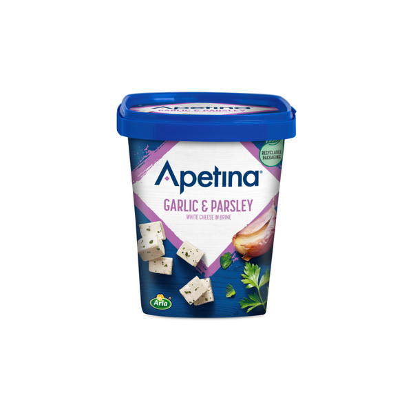 Arla Apetina With Garlic/Parsley White Cheese 200G x 6 – Nordic Engros
