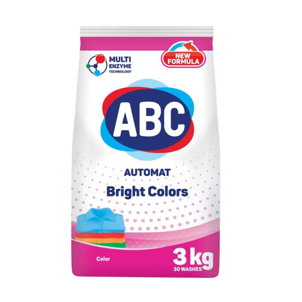 Abc Matic Detergent Color 3 Kg X 6 – Nordic Engros