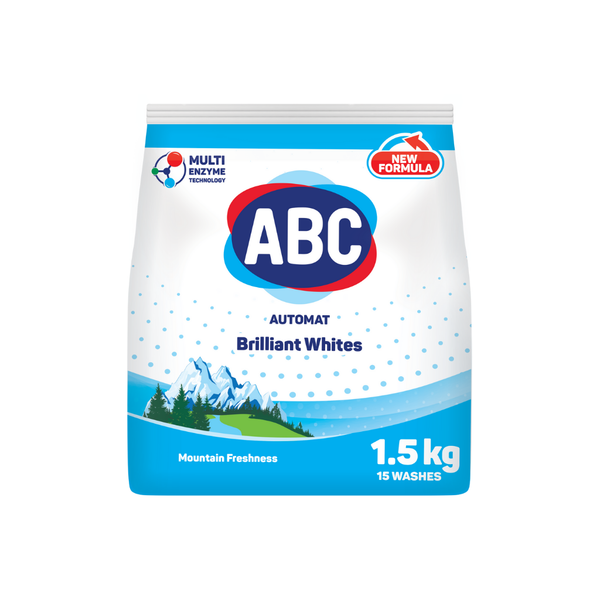 Abc Matic Detergent Mountain 1,5 Kg x 12 – Nordic Engros