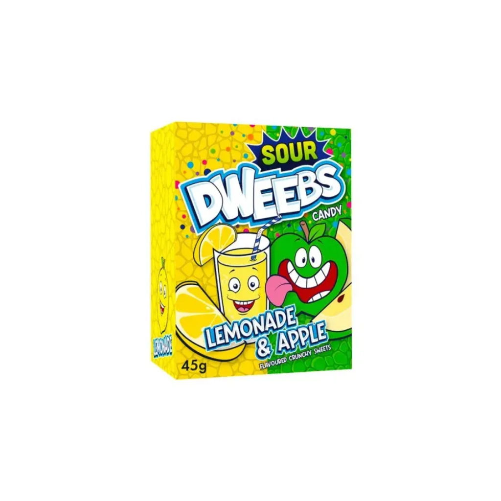 Dweebs Sour Lemonade & Apple 45g x 24 – Nordic Engros