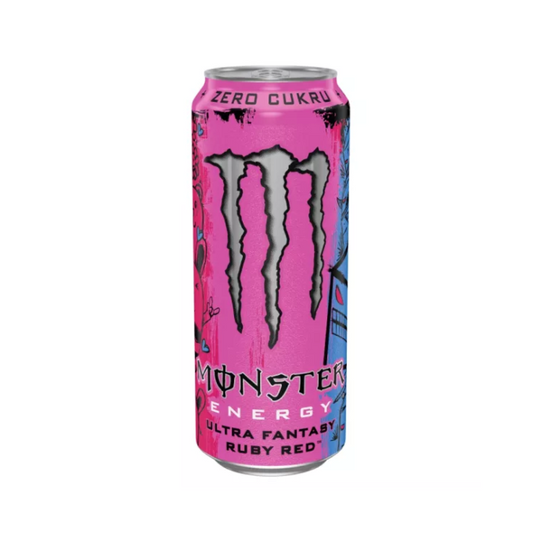 Coca-Cola Monster Ruby Red Energy Drink 500ml x 12 – Nordic Engros