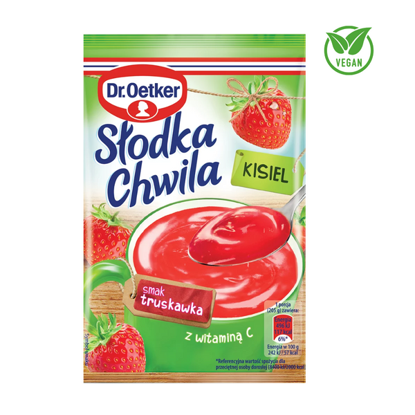 Dr.Oetker Slodka Chwila Strawberry Flavoured Instant Jelly 30g x 35 ...