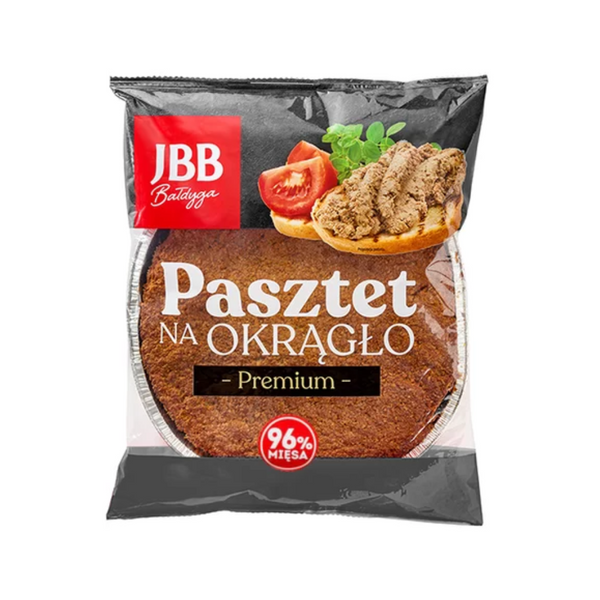 JBB Round Pate Mini 330g x 12 – Nordic Engros