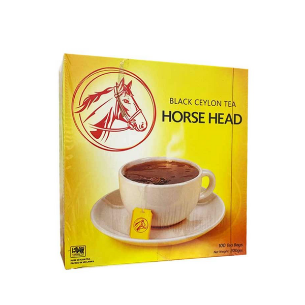 Horse Head Ceylon Tea (Pose) 200g x 24 – Nordic Engros