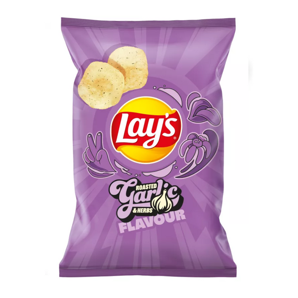 Lays Garlic & Herb 130G x 21 – Nordic Engros