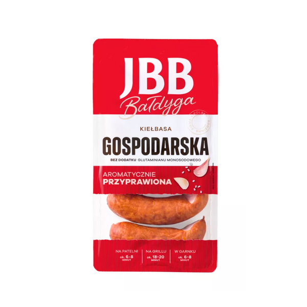 Jbb kiełbasa Gospodarska Sausage 470g X 12 – Nordic Engros
