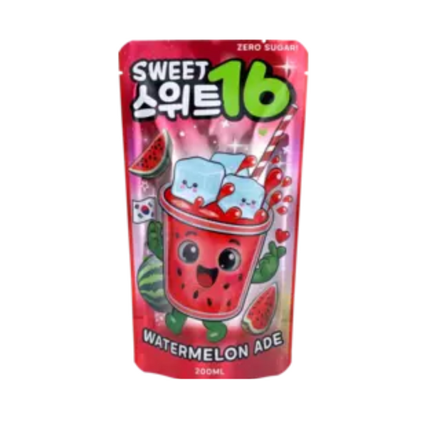 KR Sweet 16 Zero Watermelon Ade 5 x 10 x 200ML – Nordic Engros