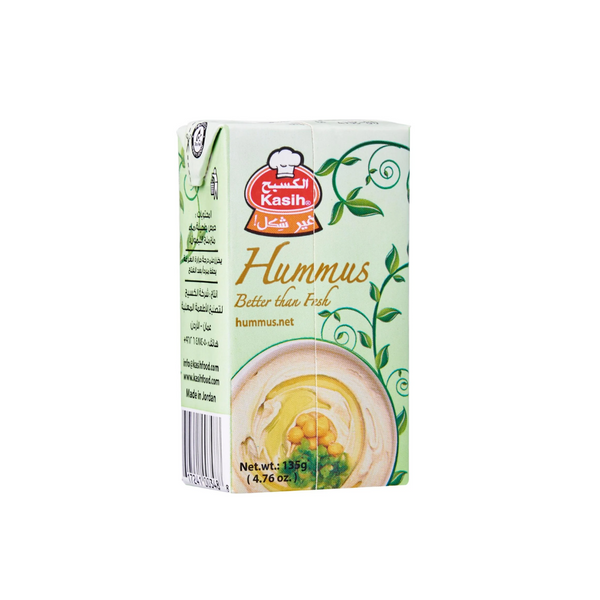 Kasih Hummus Tahini Classic 48 x 135g – Nordic Engros