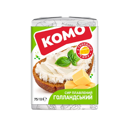 Komo Melted Cheese Dutch Style 75g x24 – Nordic Engros