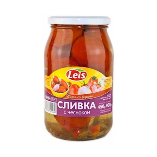 Leis Marinated Tomato With Garlic 900ml x12 – Nordic Engros