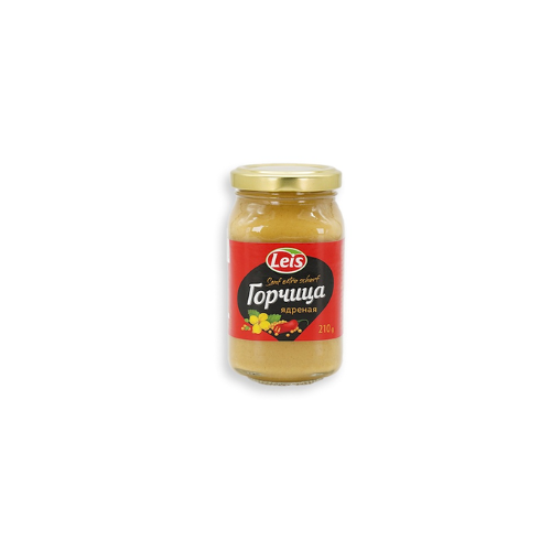 Leis Mustard Extra Spicy-Halal 200g x 6 – Nordic Engros