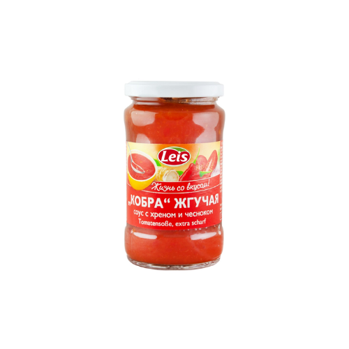 Leis Kobra Extra Spicy Sauce with Horseradish & Garlic 280ml X10 ...