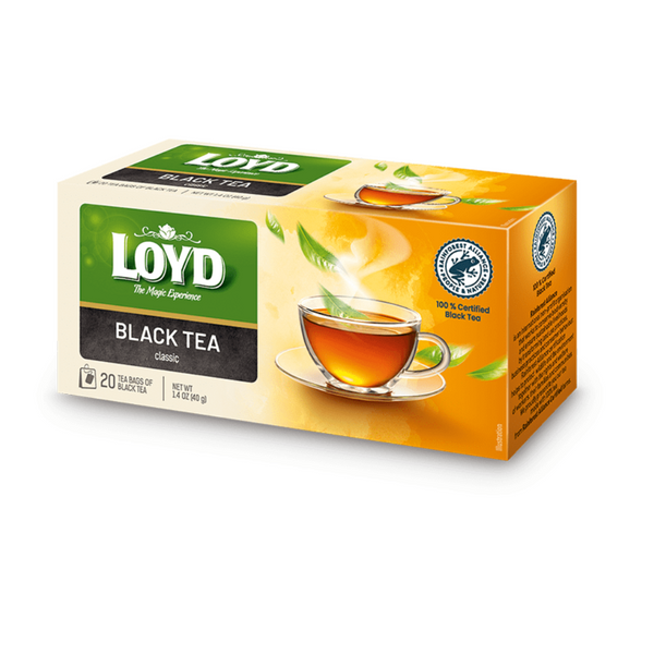 Loyd Tea Black Tea 14 x 20 x 2g – Nordic Engros