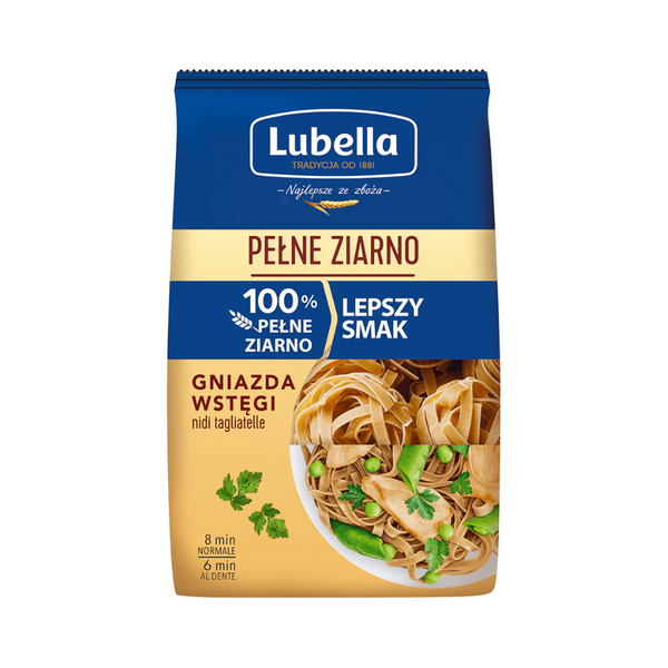 Lubella Pelne Ziarno Tagliatelle 8 x 400g – Nordic Engros