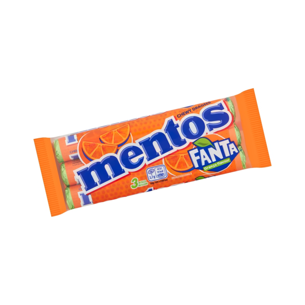 Mentos Fanta Orange 3er Pack 25 x 114g – Nordic Engros