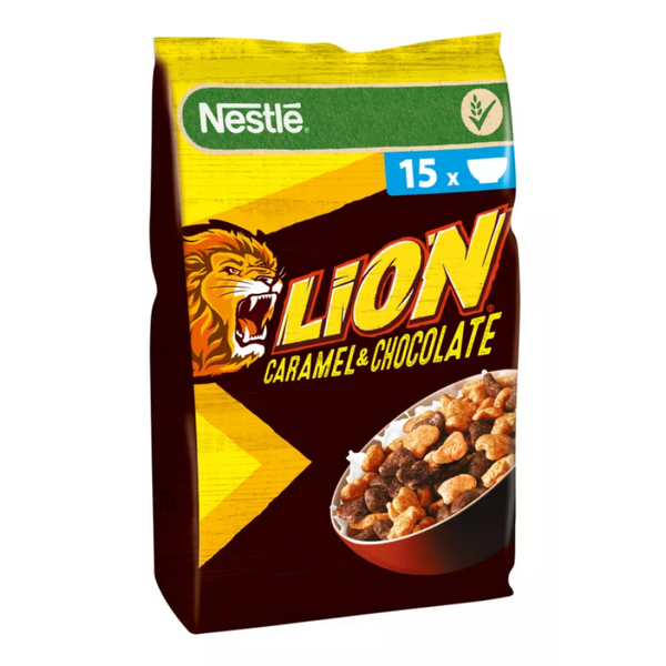 Lion Caramel & Chocolate Cereal 450G X 18 – Nordic Engros