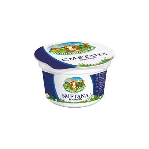 Rodnaja Derewnja Smetana 20% 250g x 12 – Nordic Engros