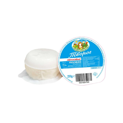 Twarog Rodnaja Derewnja 15% Fett 250g x 11 – Nordic Engros