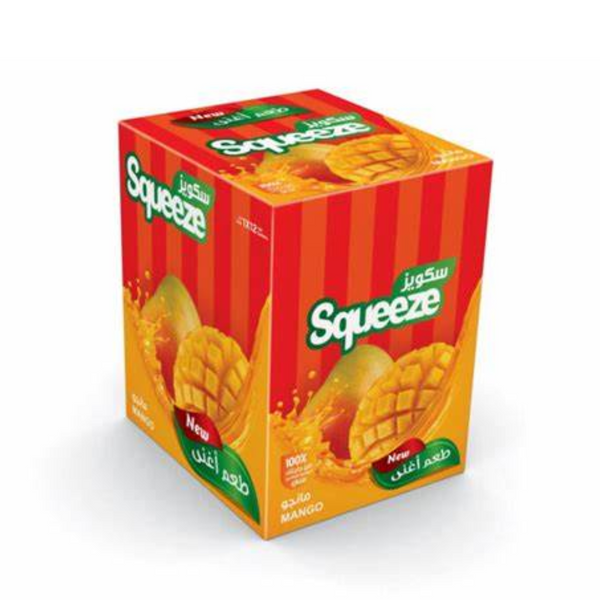 Squeeze Drink Powder Mango 6x(12x30g) – Nordic Engros
