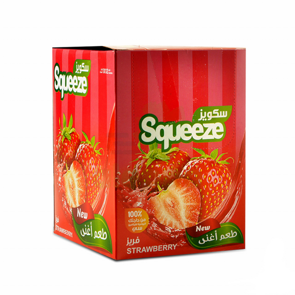 Squeeze Drink Powder Strawberry 6x(12x30g) – Nordic Engros