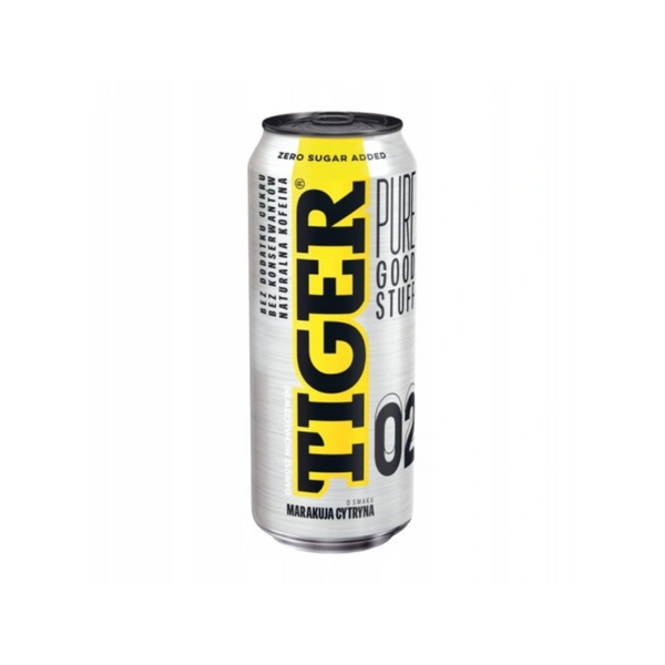 Tiger Pure NG With Passion&Lemon 12x500ml – Nordic Engros