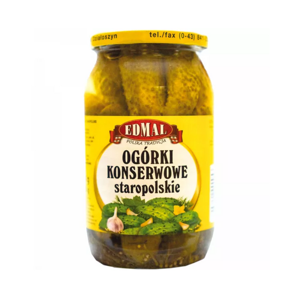 Edmal Ogorki Konserwowe Staropolskie 900ml x 8 – Nordic Engros