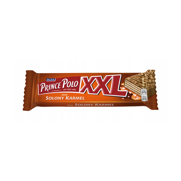 Prince Polo Xxl Crispy Wafer with Salty Caramel 50G x 28 – Nordic Engros