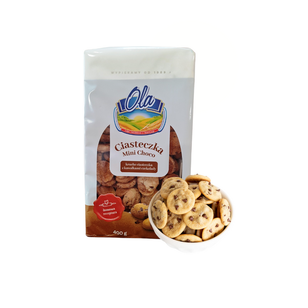 Ola Ciastka Mini Choco Cookies 10 x 500g – Nordic Engros