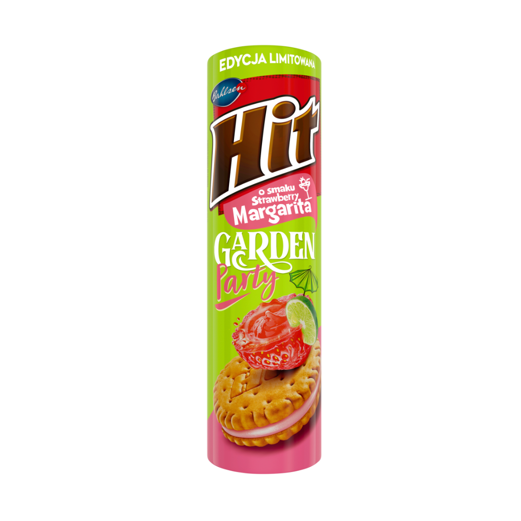 Hit Strawberry Margherita Cookies 24 X 220G – Nordic Engros