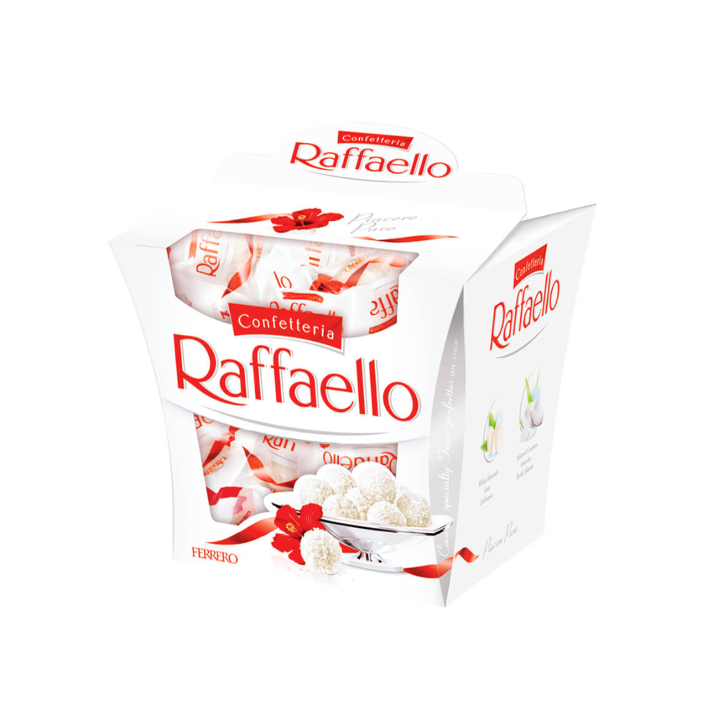 Raffaello Coconut And Whole Almond Inside 230g x 8 – Nordic Engros