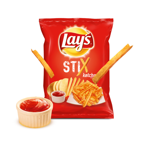 Lays Chips Stix Ketchup 26 X 130G – Nordic Engros