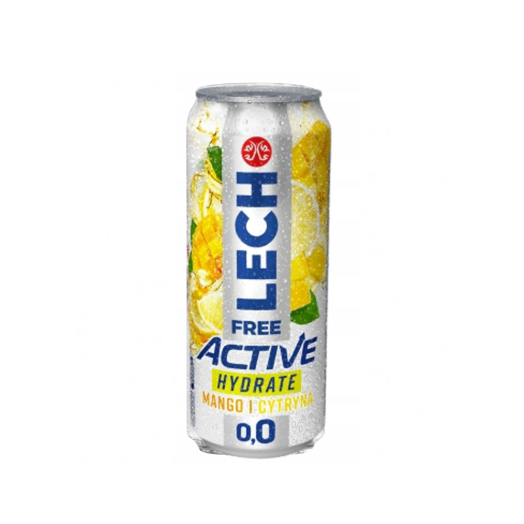 Lech Free Beer Active Mango 500ML X 4 X 6 – Nordic Engros