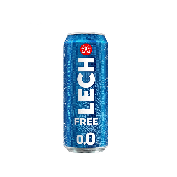 Lech Free Beer Classic 500ML X 4 X 6 – Nordic Engros