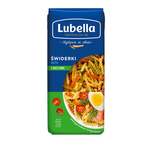 Lubella Pasta Color 400g x 12 – Nordic Engros