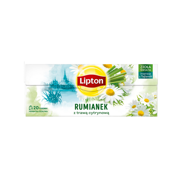 Lipton Camomile With Lemongrass Flavouredherbal Tea (20*1G) x 12 ...
