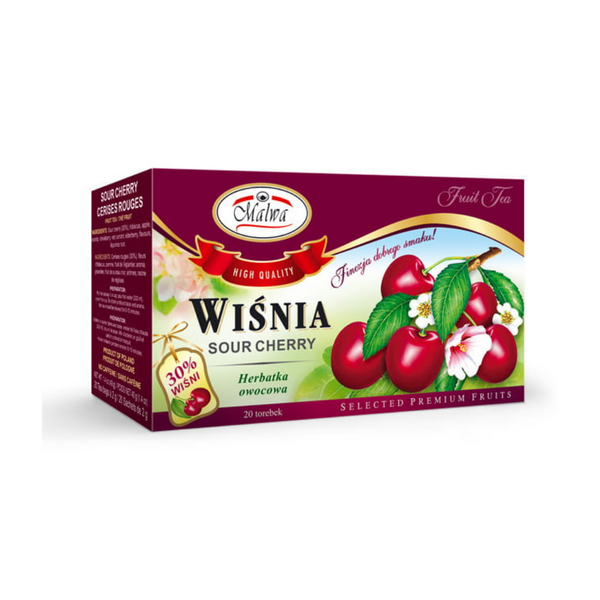 Malwa Cherry Fruit Tea 20*2G x 12 – Nordic Engros