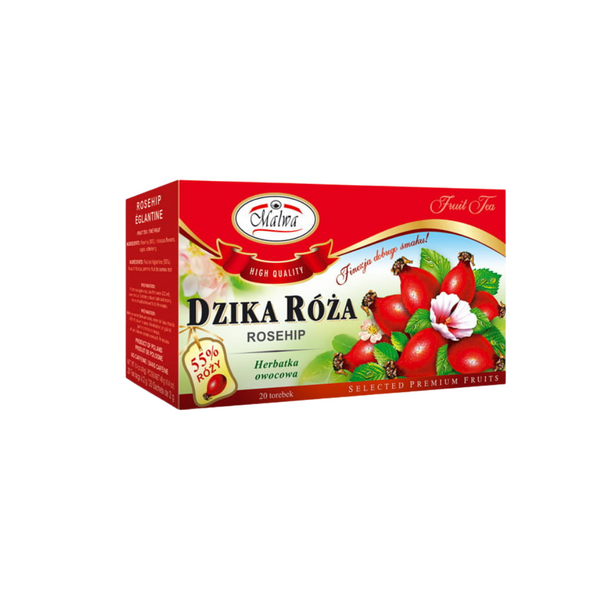 Malwa Rosehip Fruit Tea 20*2G x 12 – Nordic Engros