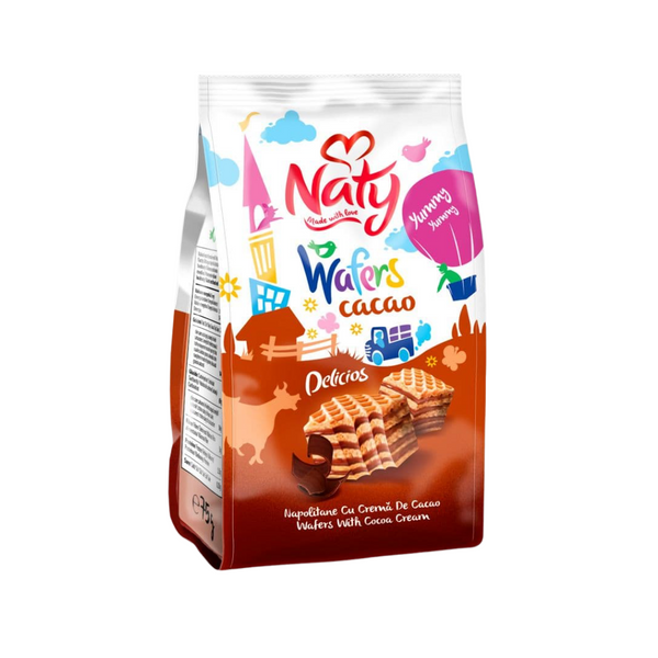 Naty Wafers With Cocoa Cream 140G x 9 – Nordic Engros