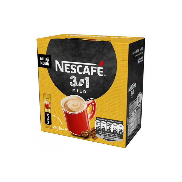 Nestle Nescafe 3 In 1 Mild 15G x 24 x 10 – Nordic Engros
